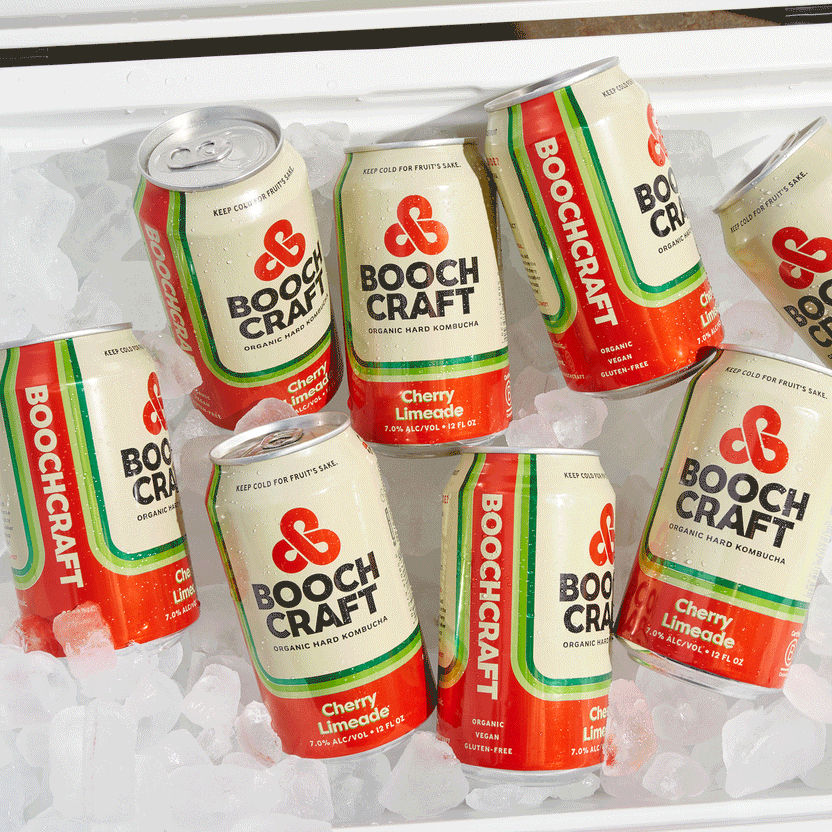 Boochcraft Cherry Limeade Hard Kombucha