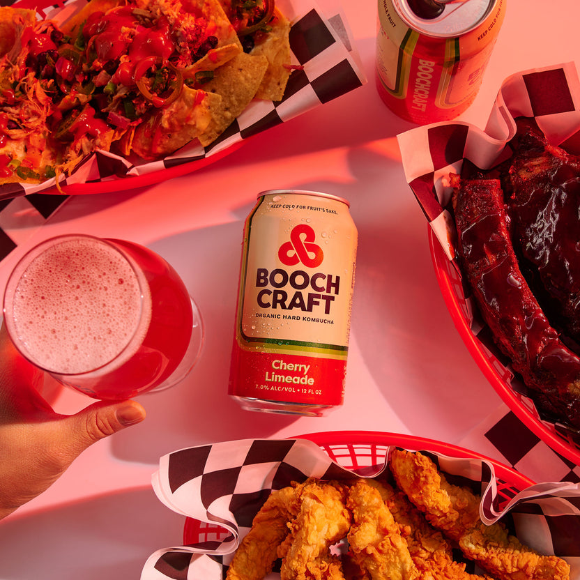 Boochcraft Organic Hard Kombucha | Crafted with Real Fruit