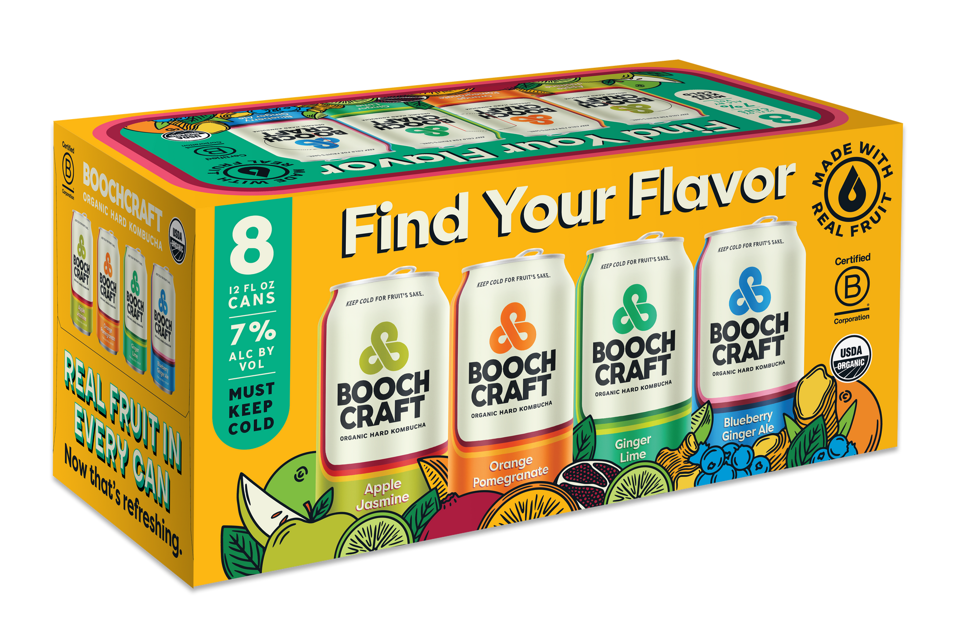 Boochcraft Flavors - Inspired by Mother Nature