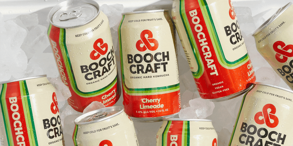 Boochcraft Organic Hard Kombucha | Crafted with Real Fruit