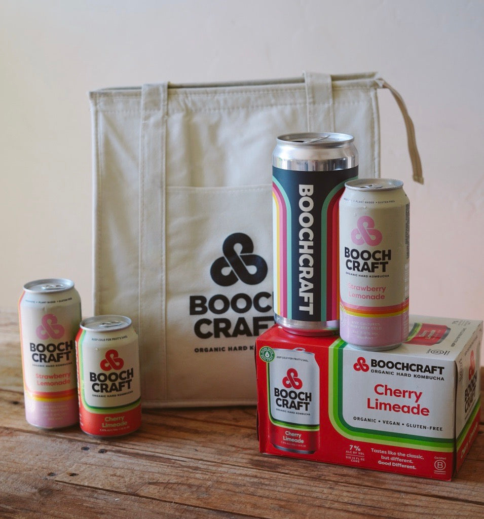 Boochcraft Organic Hard Kombucha | Made with Real Fruit