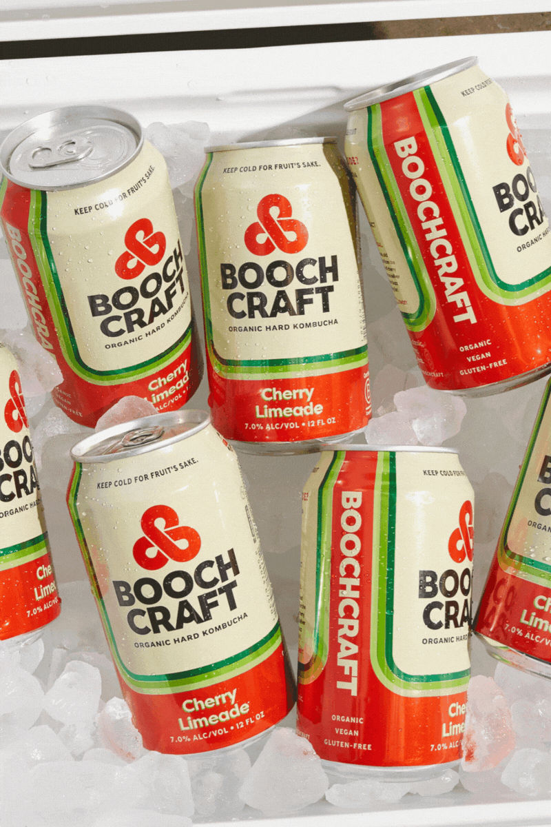 Boochcraft Organic Hard Kombucha | Crafted with Real Fruit