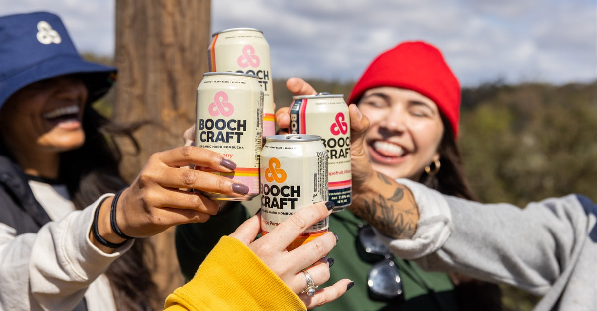 Boochcraft Organic Hard Kombucha | Crafted with Real Fruit
